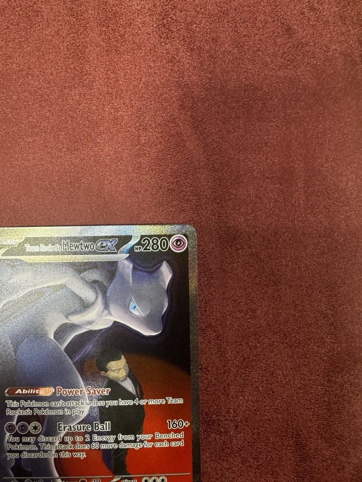 Team Rocket’s Mewtwo ex 281/217 SIR Secret Ascended Heroes Pokemon IN ...