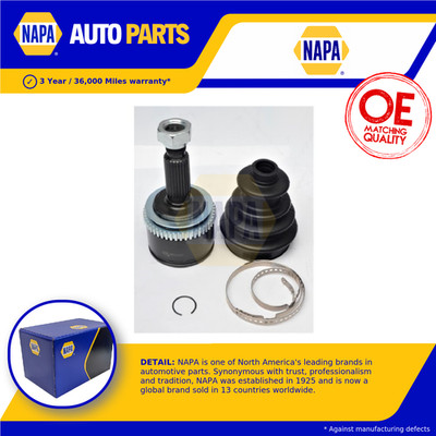 CV Joint Front Outer NCV1267 NAPA C.V. Driveshaft 495000X004 495000X014 ...