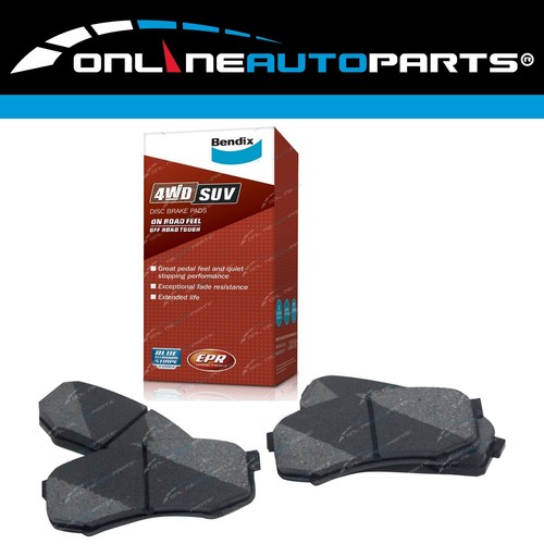 Bendix 4x4 Rear Disc Brake Pads Set for Mitsubishi Pajero NS NT 2006 ...