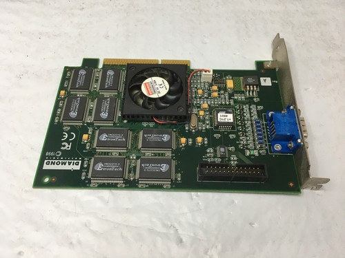 Vintage Diamond Monster Fusion 3Dfx Voodoo Banshee 16MB SGRAM Video ...