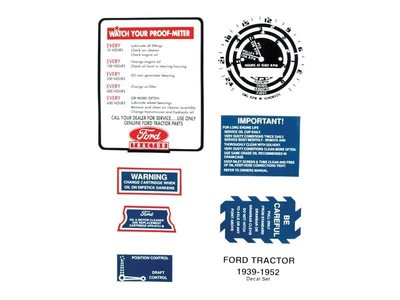 New Ford 8N 9N 2N Restoration Decals | eBay