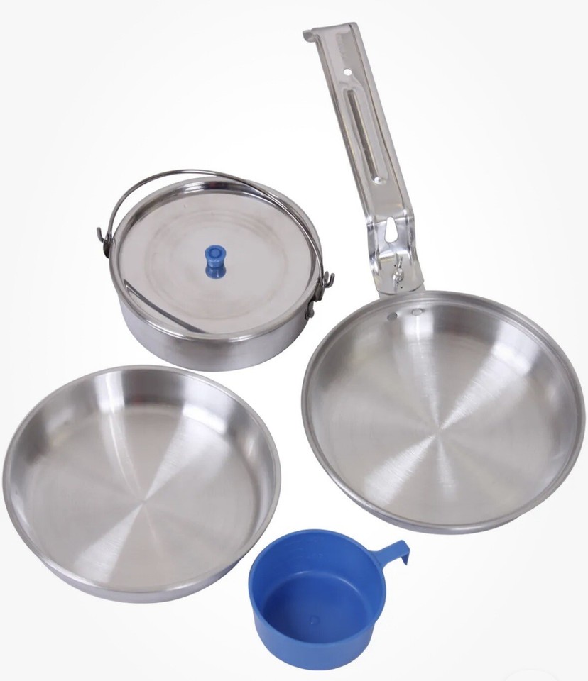 Aluminum GI Military Style Deluxe 5 Piece Mess Kit | eBay