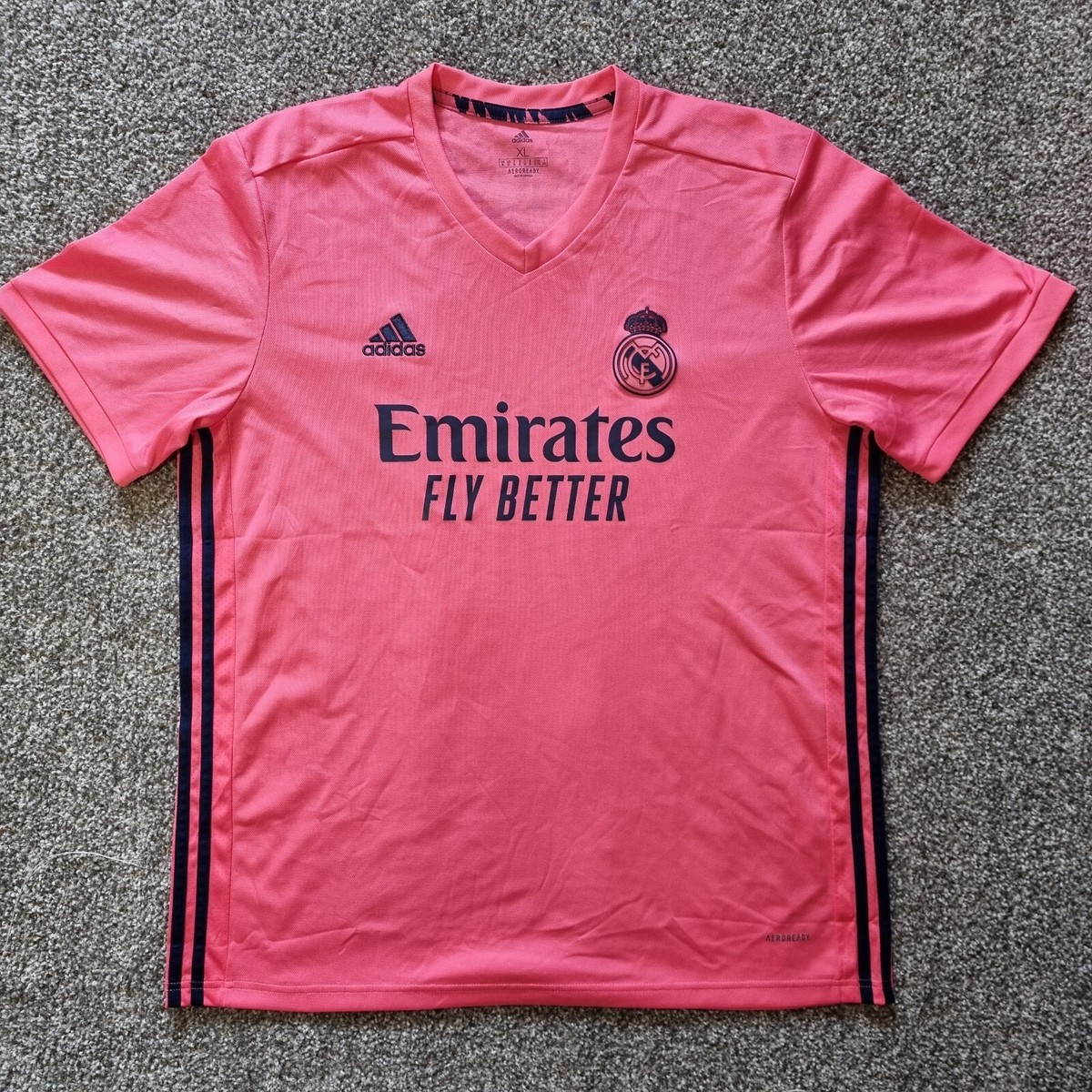 Pink Real Madrid Logo