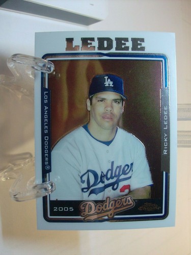 2005 Topps Chrome Baseball Card #435 Ricky Ledee (87764) | eBay