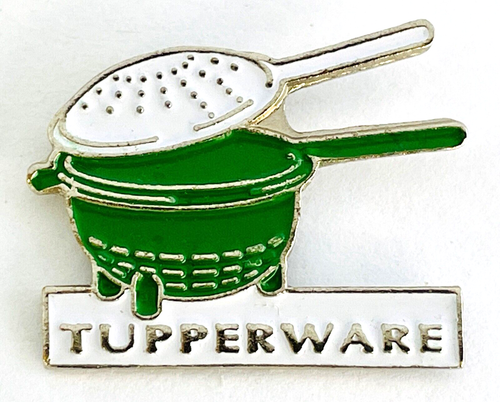 TUPPERWARE - ADVERTISING PIN, BADGE, BROOCH | eBay Australia