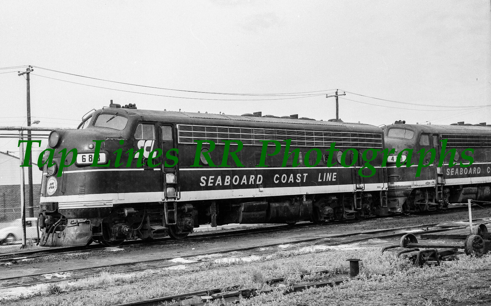 Seaboard Coast Line SCL 688 FP7- Augusta GA 5-14-1971 NEW 5x8 PHOTO | eBay