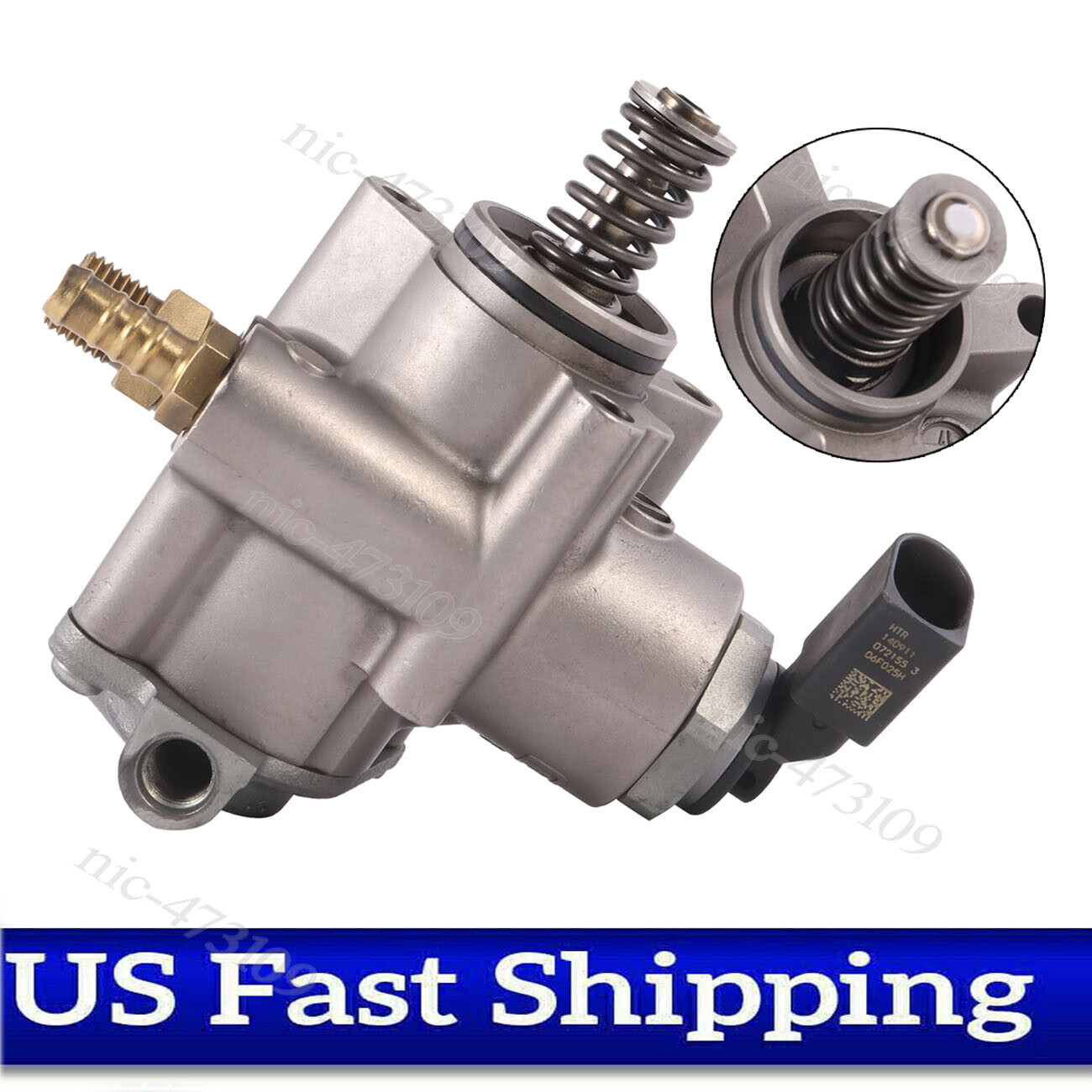 High Pressure Fuel Pump For 2.0T AUDI A3 S3 VW Seat Skoda 06F127025M ...