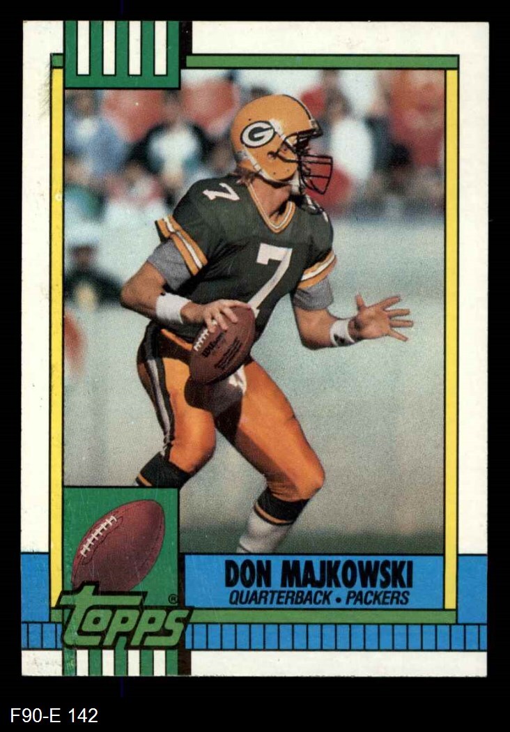 1990 Topps #142 Don Majkowski Packers Virginia 8 - NM/MT | eBay