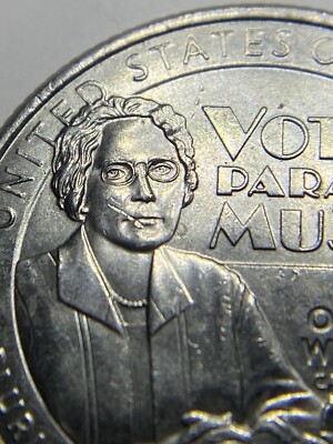 RARE 2022 P Voto Para La Mujer Quarter die clash/Many Errors Obverse ...