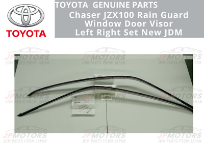 Toyota Genuine Chaser JZX100 Rain Guard Window Door Visor Left Right ...