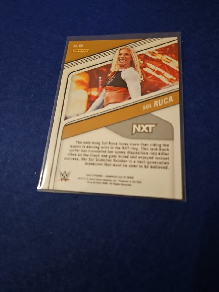 2023 PANINI ELITE WWE SOL RUCA ROOKIE RED FOIL SP #69 NXT | eBay