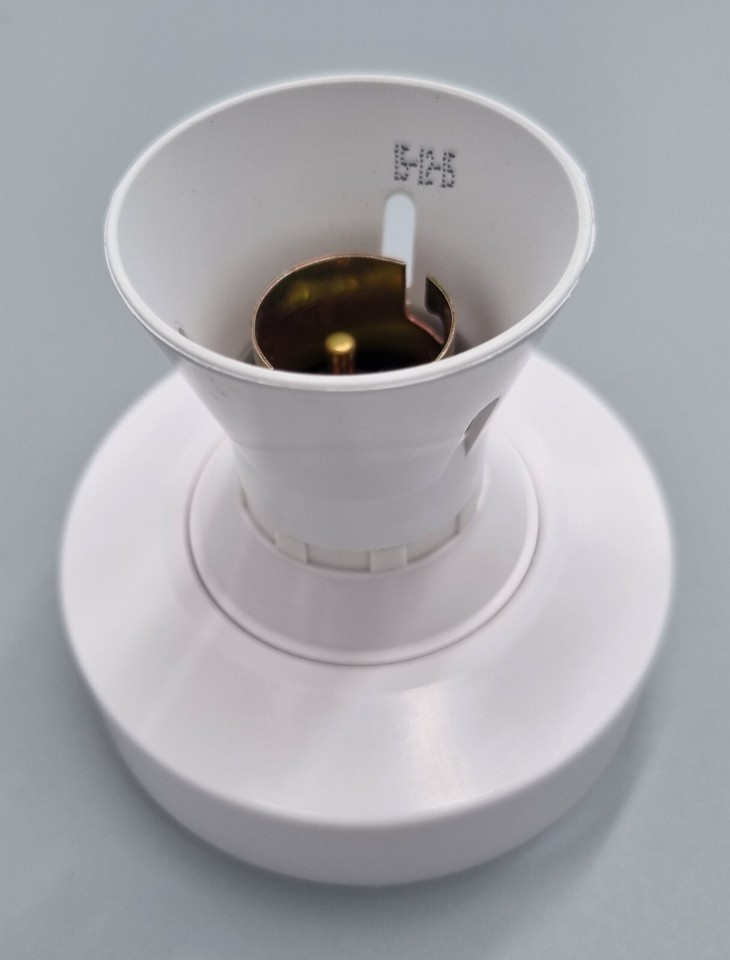 Set of 6 Wilts plus Batten Holder lamp pre-wired bayonet fitting ...