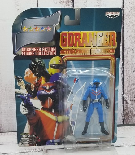Banpresto Himitsu Sentai Goranger Gorenger Collection Blue Ranger ...