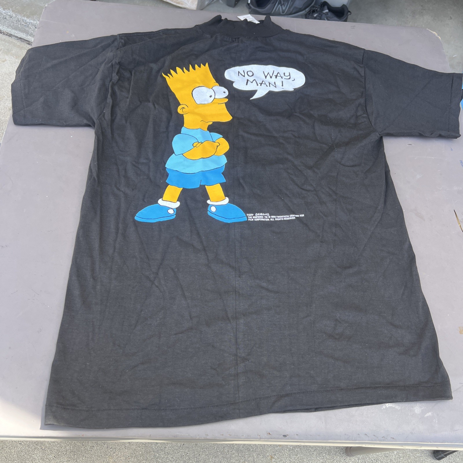Vintage 1990 Bart Simpson The Simpsons Family Cartoon… - Gem