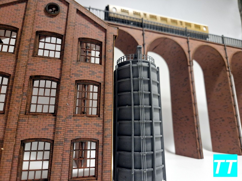 Modelux TT 1:120 'Hersham' Victorian Viaduct System - Single Module ...