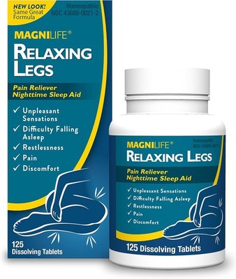 MagniLife Relaxing Leg Calming Tablets - 125 Dissolving Tablets | eBay