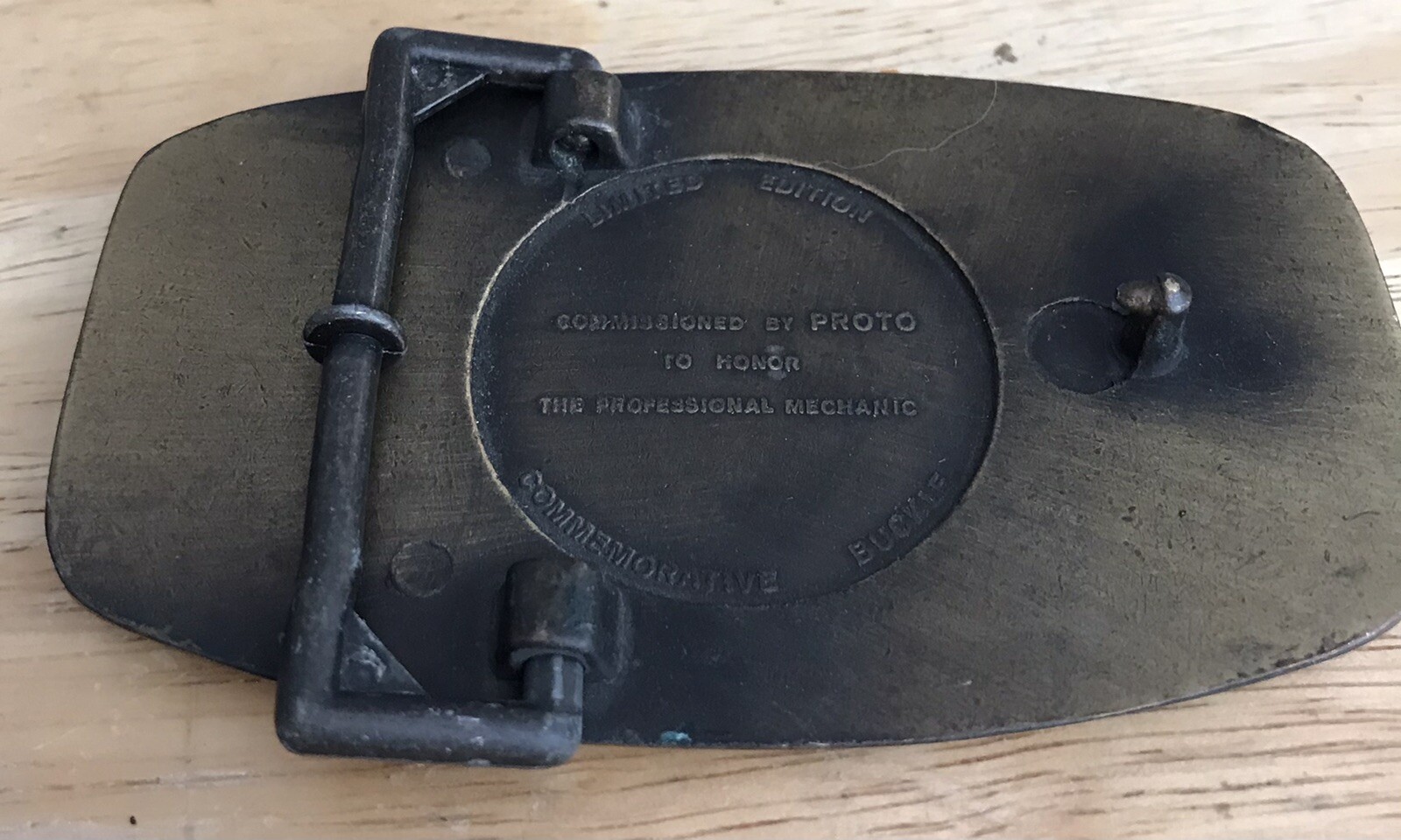 Proto Tools 500 Brass Belt Buckle Racing Western Cowboy Professional ...