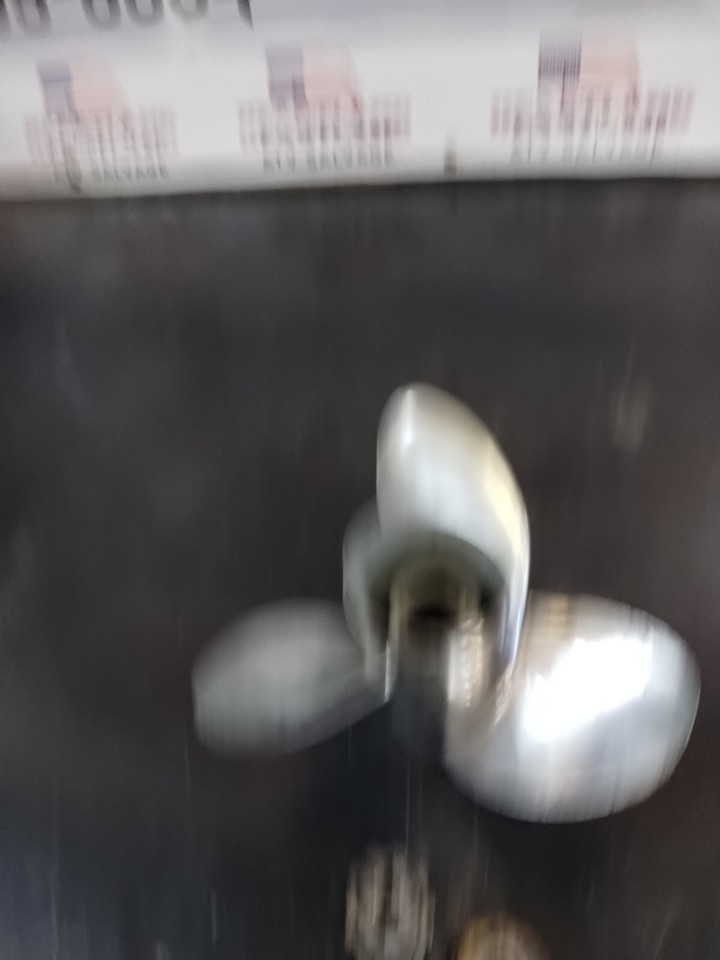 Used Suzuki Stainless 3-13⅜ x 15 Propeller From DF140 993143 Apollo Gv | eBay