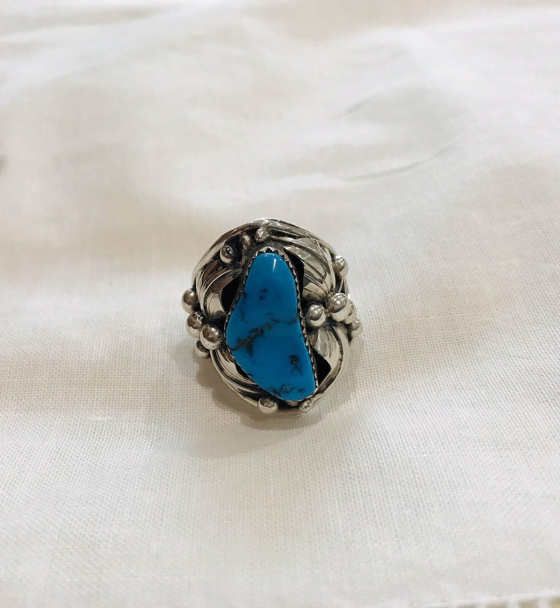 Native American Mens Rings Men's Sterling Silver Native American