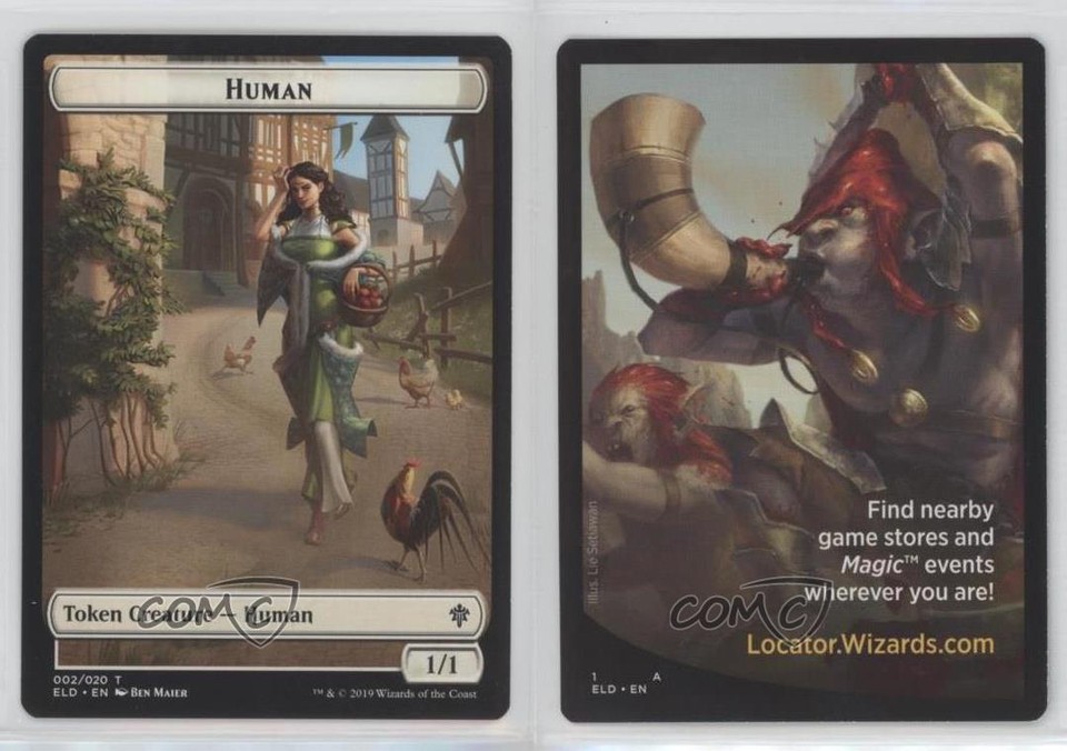 2019 Magic: The Gathering - Throne of Eldraine English Token Creature ...