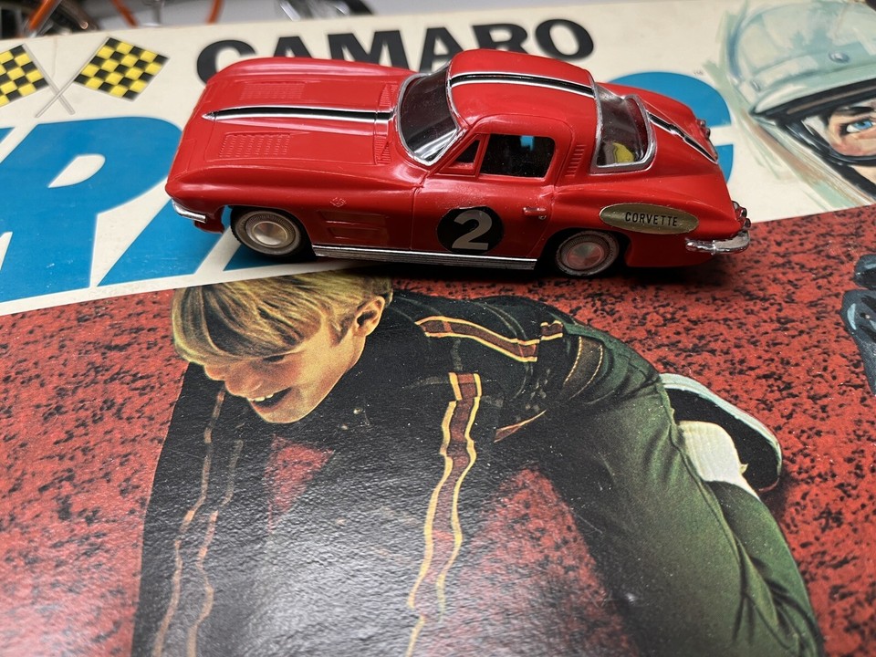 Vintage 1967 Ideal Motorific Racerific Camaro Race Set W/Corvette ...