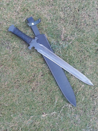 Custom Handmade Tool Steel Blade Hunting Zombie Tool THE LORD SWORD ...