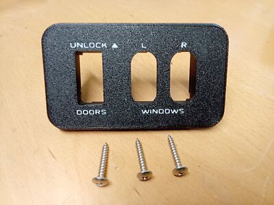 87-91 Left Power Window & Lock Bezel Ford F150 F350 Bronco | eBay