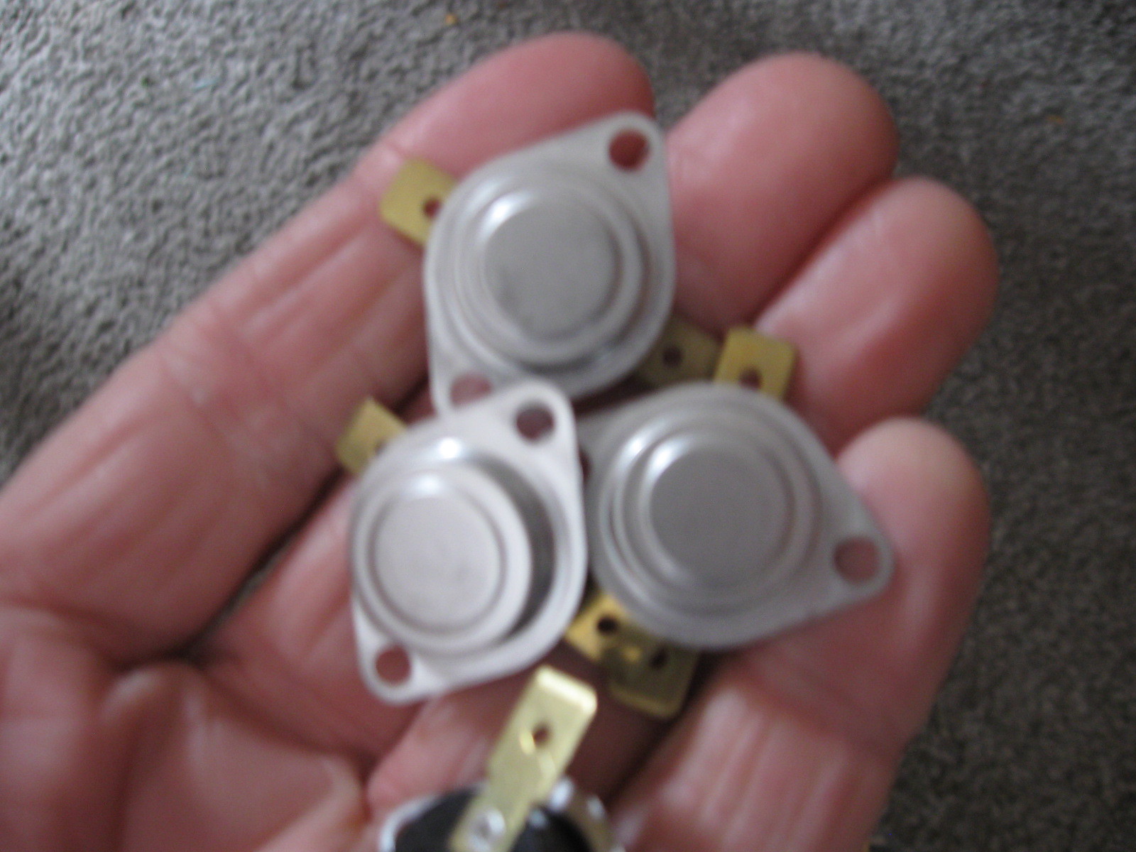 NEW LOT of 3 45 Degree Thermostat Limit Switch #- 36TX11 21281 / L45-15 ...