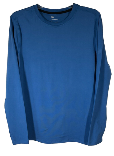 All in Motion Men's Blue Performance Long Sleeve T-Shirt XXLarge NWT | eBay