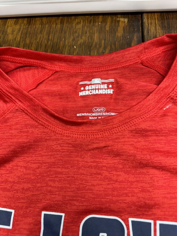 MLB Cardinals T Shirt Size Large Mens Baseball ST Louis Short Sleeve | eBay