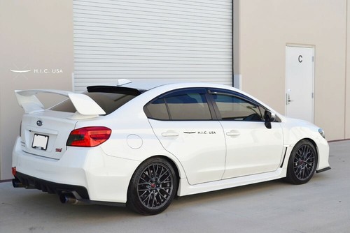 HIC USA 2015 to 2019 Impreza WRX STI sedan rear roof window visor ...