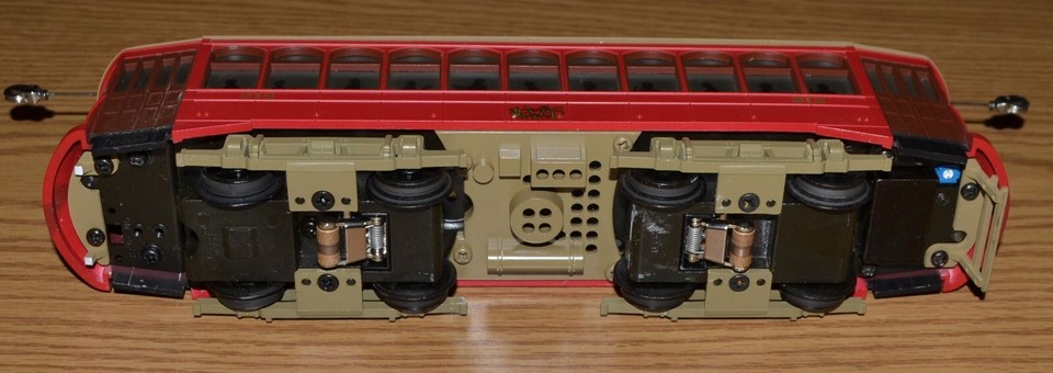 MTH RAIL KING O Scale 30-2512-1 O-27 BRILL SEMI CONVERTIBLE TROLLEY 212 ...