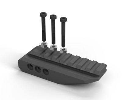 Flux Raider Picatinny Rail Extender (MODEL: A-13) | eBay