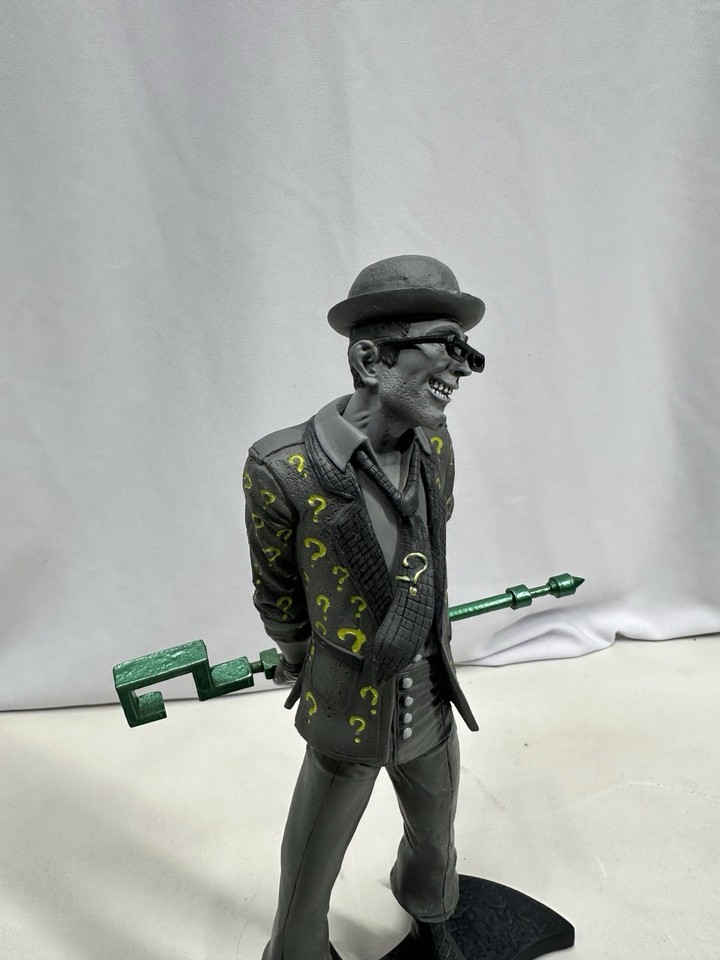 Dc Collectibles Batman Arkham City The Riddler statue L'Riddler Rare ...