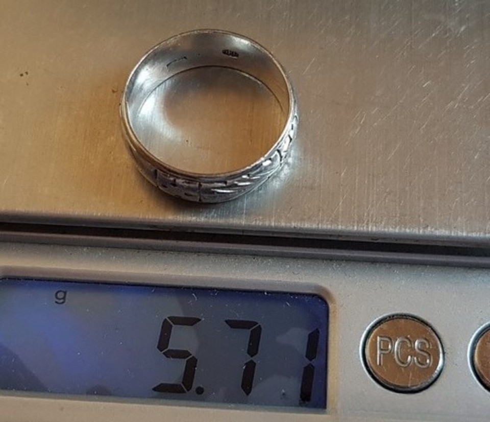 Vintage Soviet USSR ring sterling silver 875 ⭐ Size 8 Weight 5.71 g. | eBay