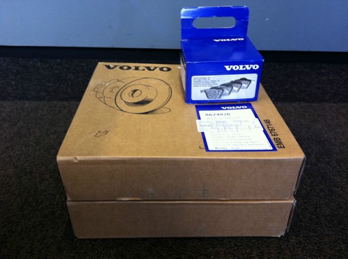 GENUINE VOLVO XC90 REAR BRAKE PADS & BRAKE DISCS 30793093 31471824 ...
