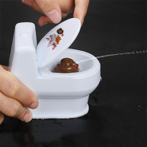 Novelty Closestool Joke Gag Toy Funny Prank Spray Water Toilet Toy ...