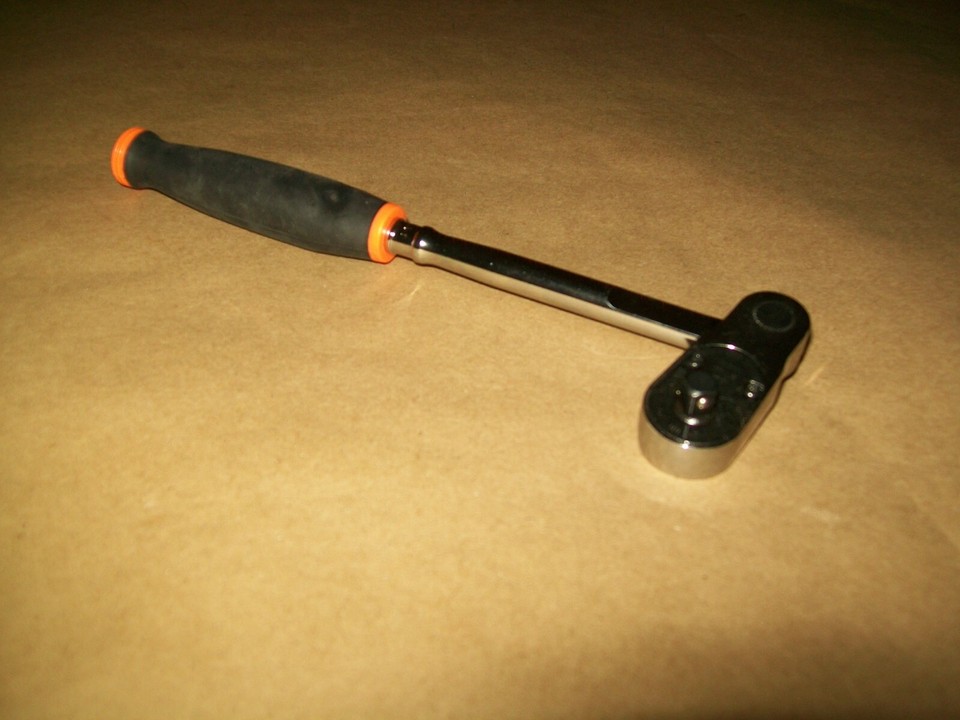 New Snap-on™ 1/4" drive Orange Soft Grip Multi-Position Indexible ...