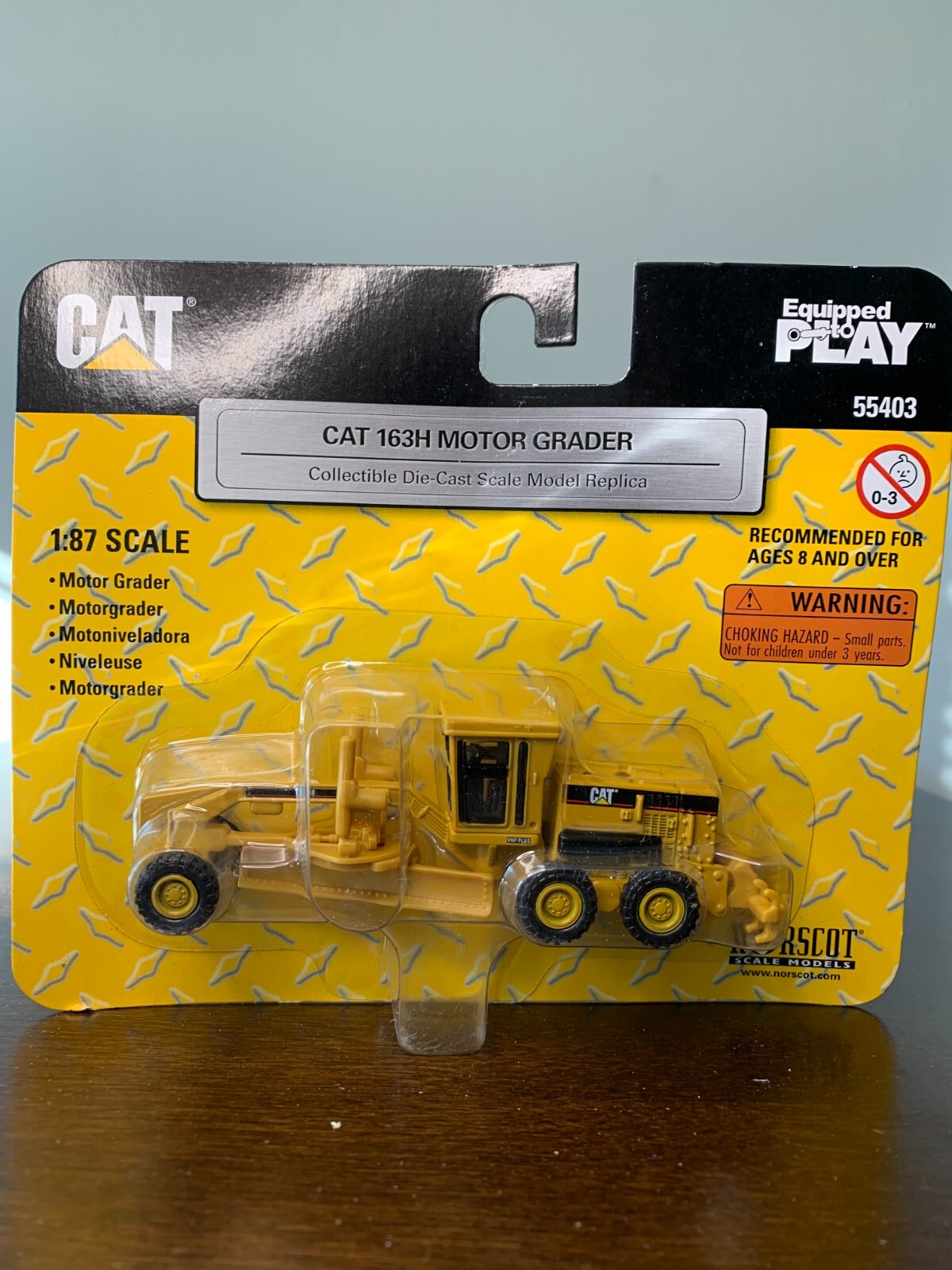NORSCOT #55403 Caterpillar 163H Motor Grader w/Ripper H.O. Scale 1:87 ...