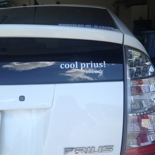 Cool Prius Said Nobody Ever! Funny Truck Hunting Diesel Vinyl Decal ...