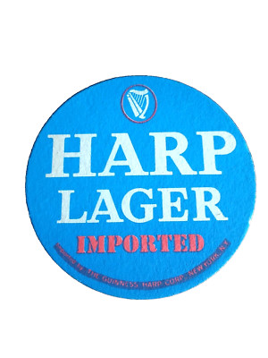 Harp Lager vintage paper Coaster | eBay