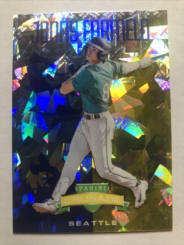 2024 Panini Crusade Jonny Farmelo #38 Mariners Crusade Blue Cracked Ice ...