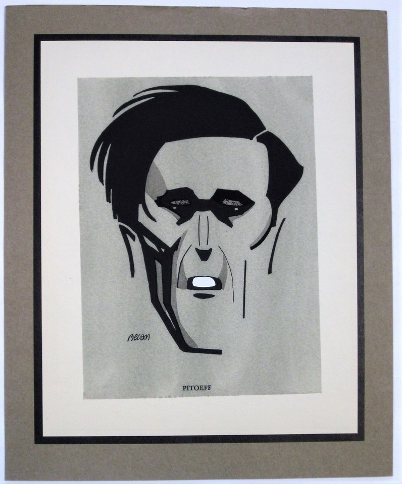 French Theater Director Georges Pitoeff 1930s Bernard Kahn (Bécan ...