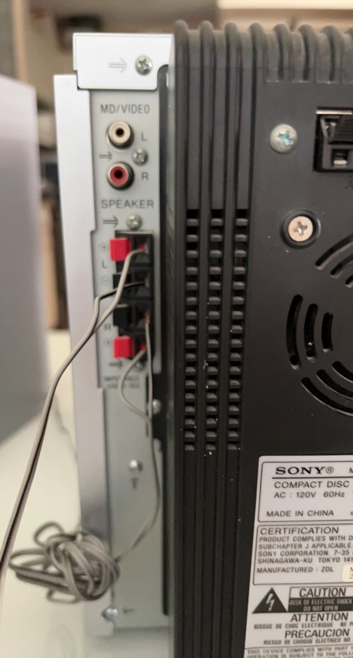 FOR pARTS Sony Component System CMT-HPx9 Radio, Tape (defect), 5-Disc ...