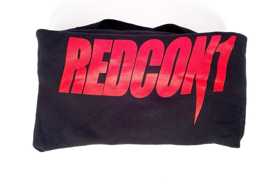 Redcon1 -- "The highest state of readiness" Hoodie - Red & Black - NEW ...