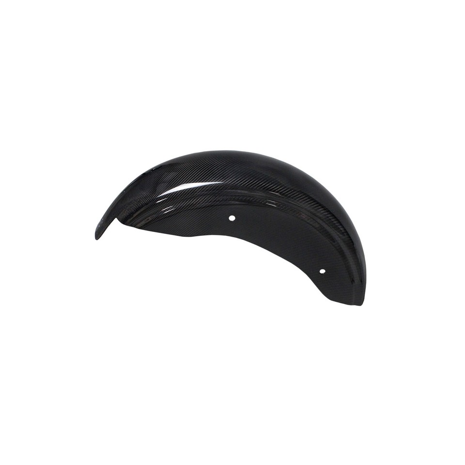 Black Carbon Fiber Rear Fender for Harley Dyna Street Bob FXDC FXDLS ...