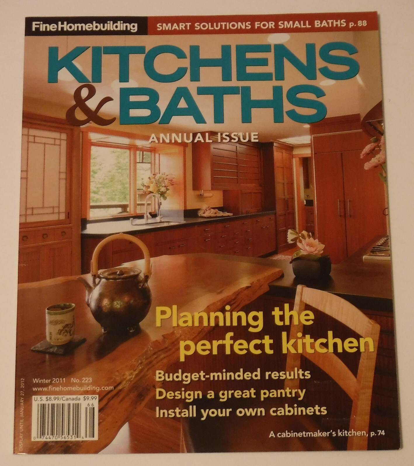 Fine Homebuilding Kitchens & Baths Magazine Fall/Winter 2011 Perfect ...