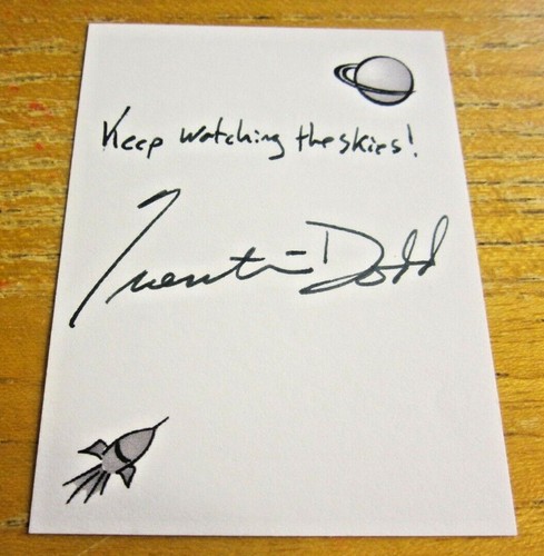 Quentin Dodd Fiction Author Signed 2.5X3.5 Bookplate "The Princess of ...