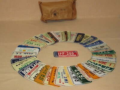 NEW-OLD STOCK & NEVER USED - 1978 POST CEREAL - ALL 50 MINIATURE ...