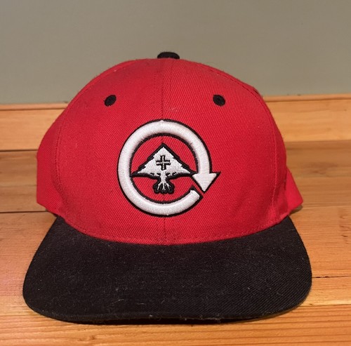 LRG True Heads Snapback Hat Red/Black - Lifted Research Group | eBay